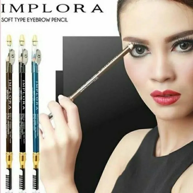 Implora Original Pensil alis / Pencil & Brush / Drawing Eye Brow ...