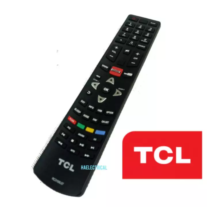 TCL LED/LCD Smart TV Netflix Button Remote Control | Lazada