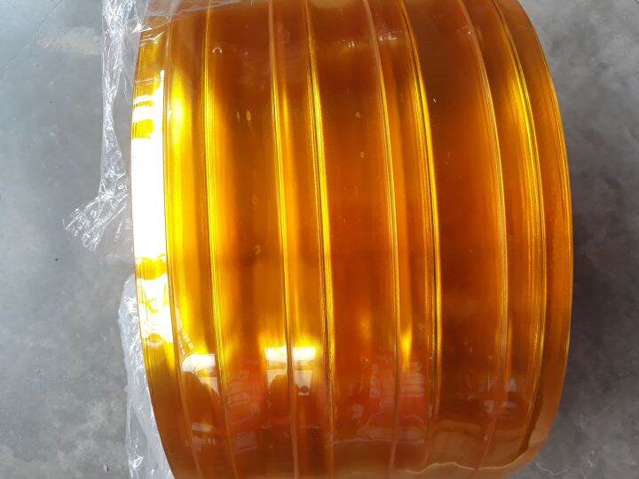 Pvc Curtain yellow with Ribbed 2mm x 185mm x 45m | Lazada PH