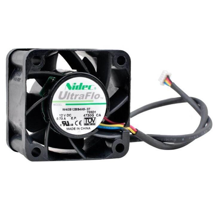 W40S12BS4A5-07 4cm 40mm fan 40x40x28mm DC12V 0.73A 4pin Cooling fan for ...