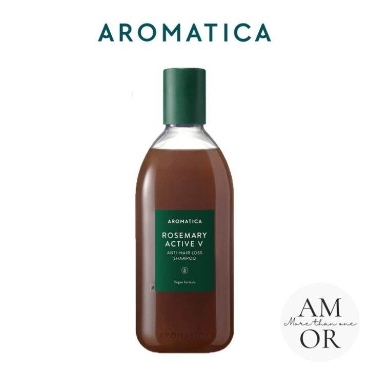 [Aromatica] Rosemary Active V Anti-Hair Loss Shampoo 400ml | Lazada PH