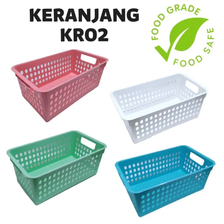 Keranjang KR002 keranjang buah keranjang serbaguna keranjang plastik keranjang peralatan ...