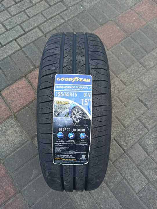 FREE PASANG Goodyear Assurance Duraplus 2 195/65 R15 Ban Mobil - Garansi All Risk - Rusak ganti ...