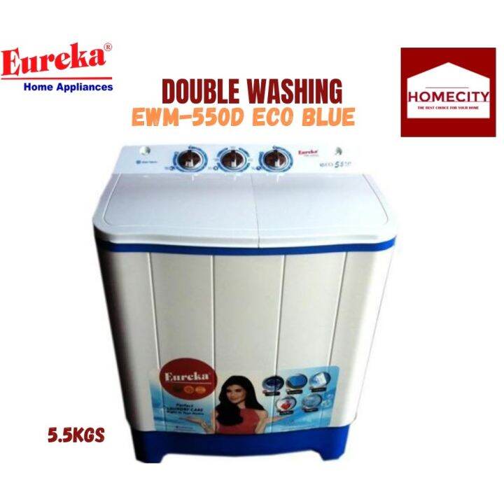 EUREKA DOUBLE WASHING EWM 550D ECO | Lazada PH