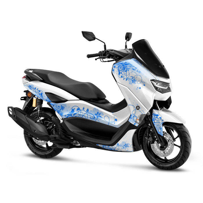Stiker Decal Full body Nmax Old 2015-2019 New 2020-2023 Batik Floral ...