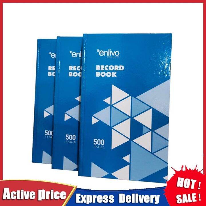Record Log 500 Pages Enlivo | Lazada PH