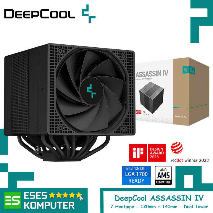 DeepCool ASSASSIN IV | Twin Tower AIR CPU Cooler HSF Intel/AMD | Lazada ...