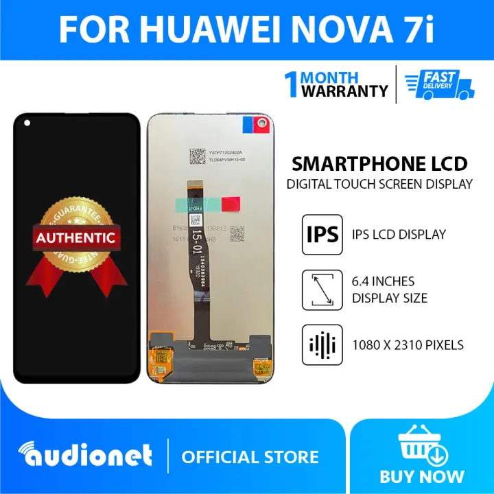 Smartphone LCD for Huawei Nova 7i Digital Touch Screen Display Frame ...