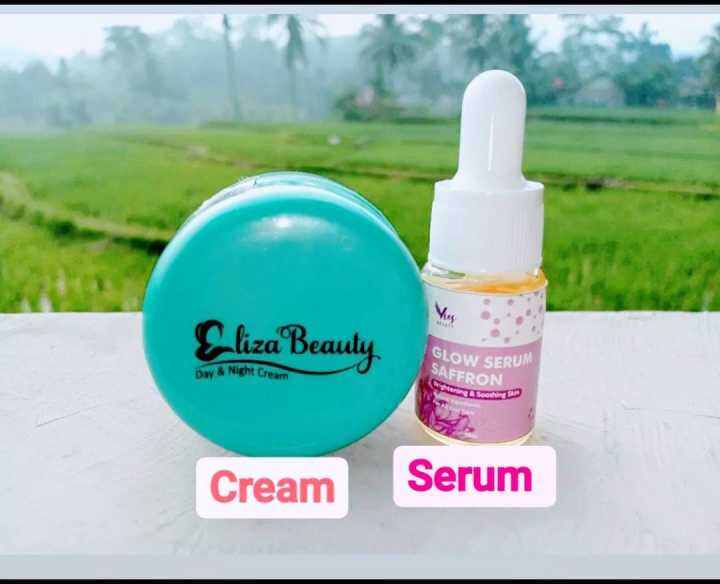 PUTRI ELIZA beauty cream 1 paket eliza + serum eliza beauty cream ...