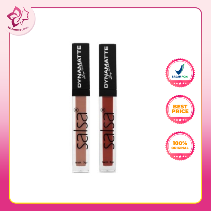 SALSA Dynamatte Lip Cream - Matte Lip Cream - Kelontong Cantik | Lazada ...