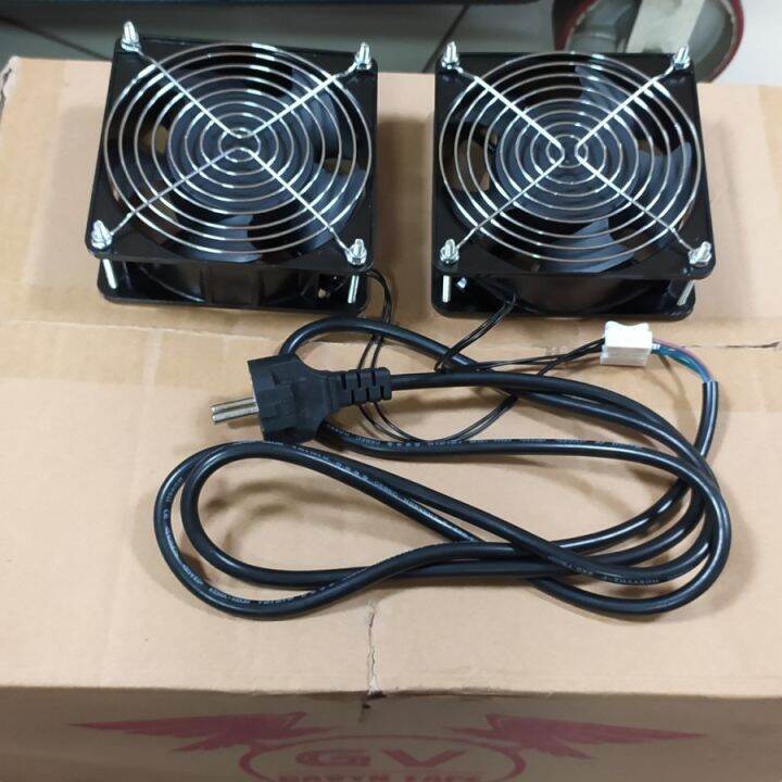 Roof Fan/double fan for closed rack/wallmount rack server 220v 2200rpm ...