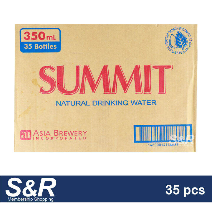 Summit Natural Drinking Water 35 bottles | Lazada PH