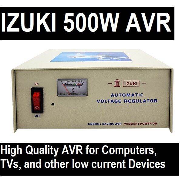 Izuki AVR Relay Type SE-500 Automatic Voltage Regulator 500W AVR for PC ...