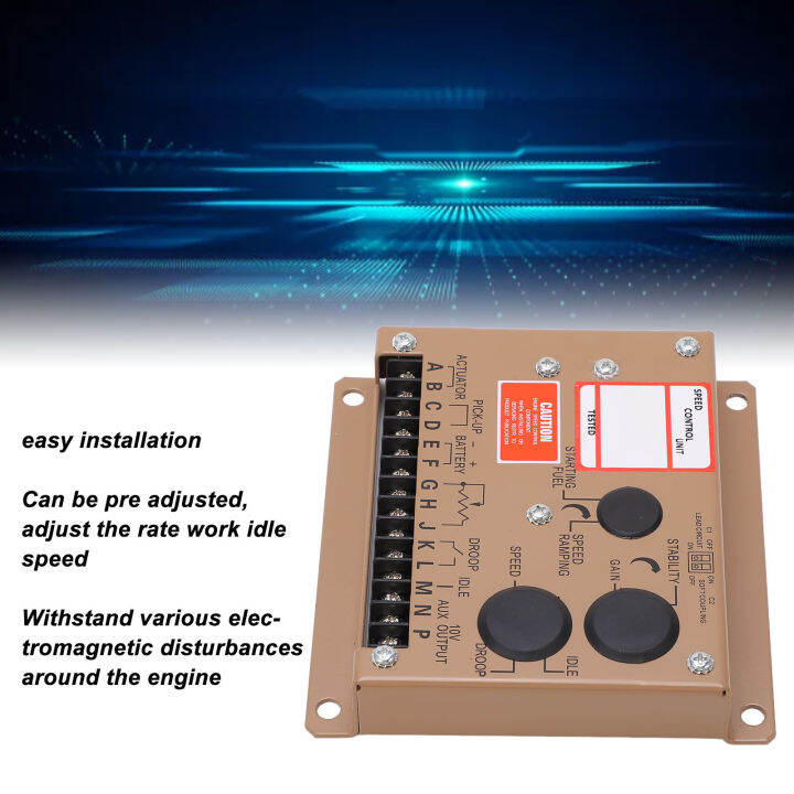ESD5520E Pre Adjusted 12V 24VDC Electronic Engine Speed Cntroller ...