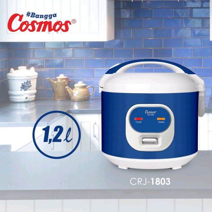 [COD] PROMO!!! MAGICOM COSMOS CRJ-1803 1,2L/ RICE COOKER 1,2L / MAGICOM ...