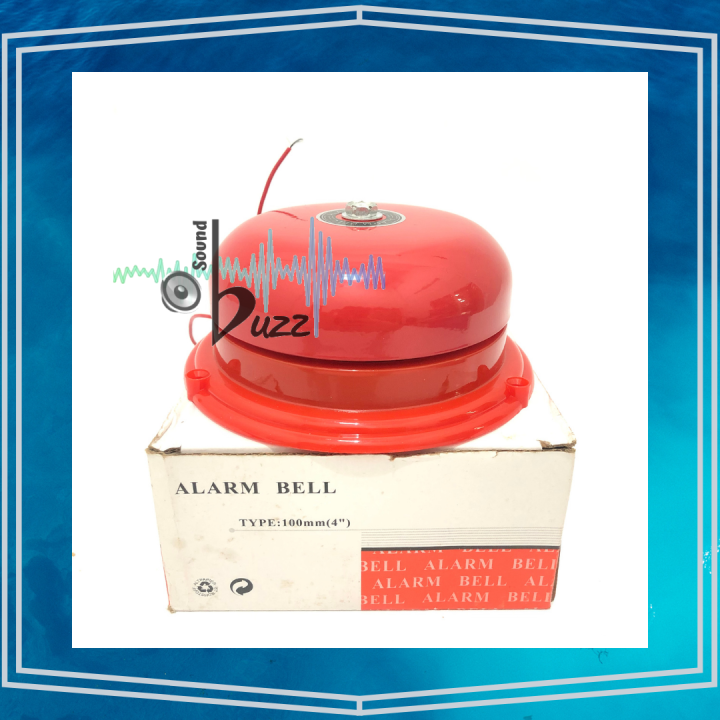 Alarm Bell ATN TYPE 100mm Bel Listrik Bel Sekolah Fire Alarm | Lazada ...