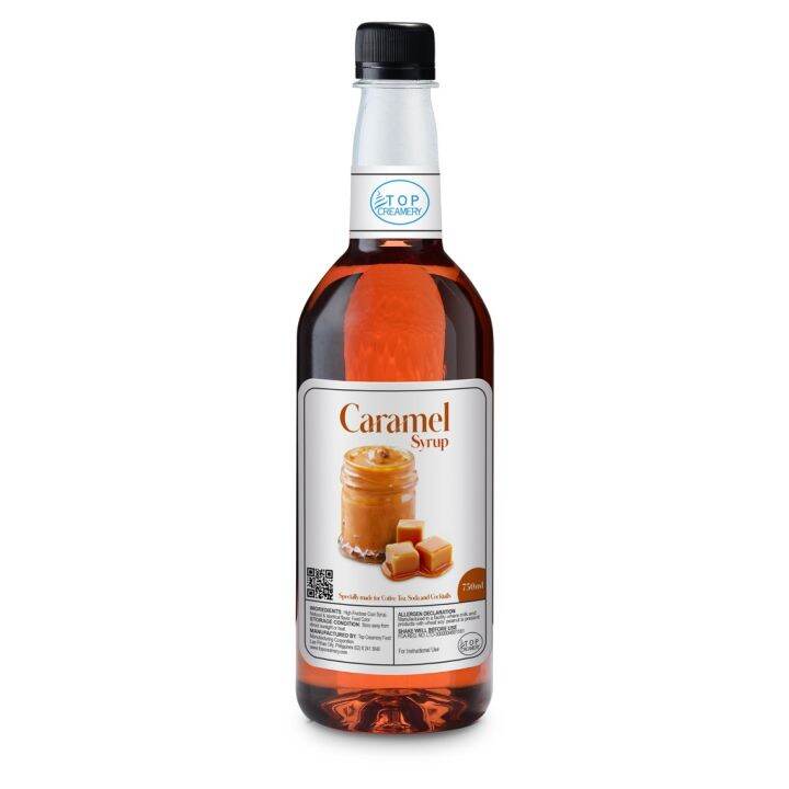 HOT YPRVJ TOP Creamery Top Series Caramel Syrup 750ml | Lazada PH