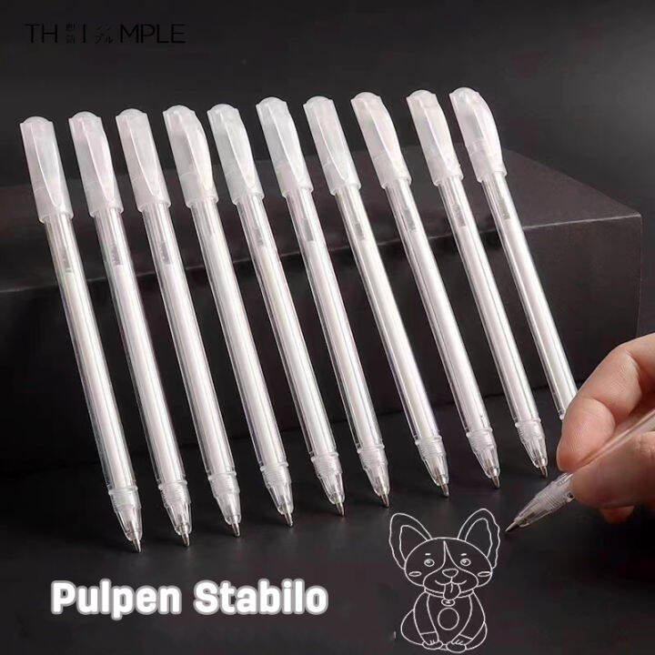 Putih Pulpen/Gel pen stabilo /highlighter art painting-THIMPLE | Lazada ...