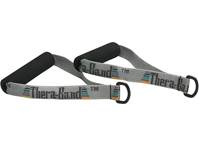 THERABAND Resistance Band Handles, Attachments for Resistance Bands and ...