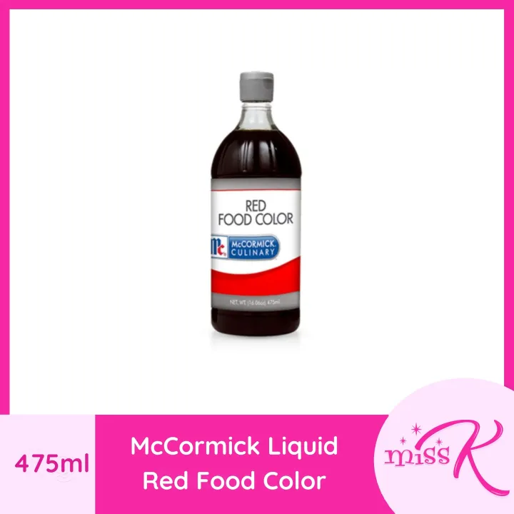 McCormick Red Liquid Food Color | 475ml | Lazada PH