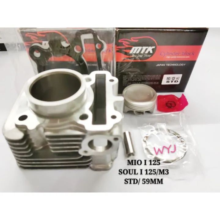 MTK cylinder block MIO I 125 SOUL I 125 M3 STD,59MM | Lazada PH