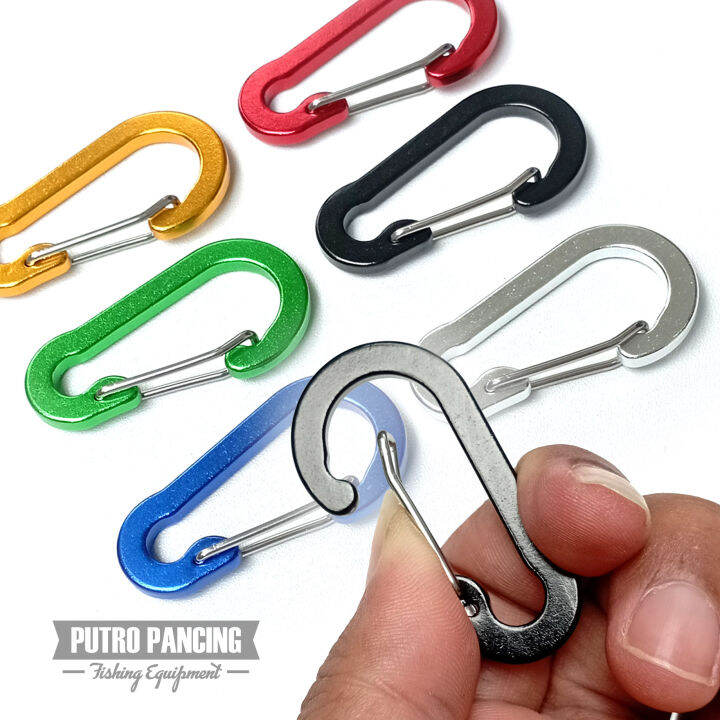 Carabiner Karabiner Gantungan Kecil Pengait Cantolan | Lazada Indonesia