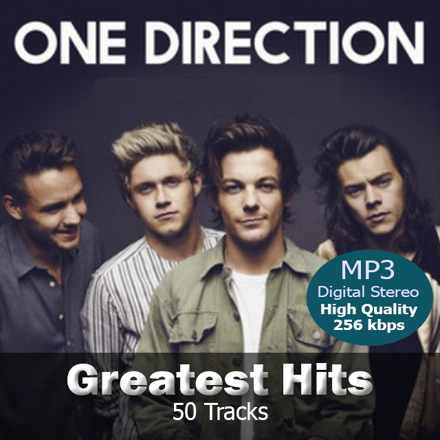 ONE DIRECTION GREATEST HITS 50Tracks 256kbps Mp3 music CD | Lazada PH