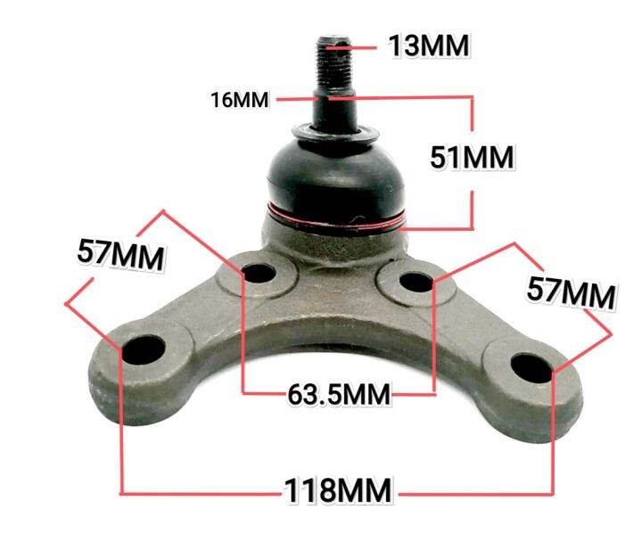 BALL JOINT ( UA01-99-356 ) LOWER MAZDA FIERA IV 82-85 | Lazada PH