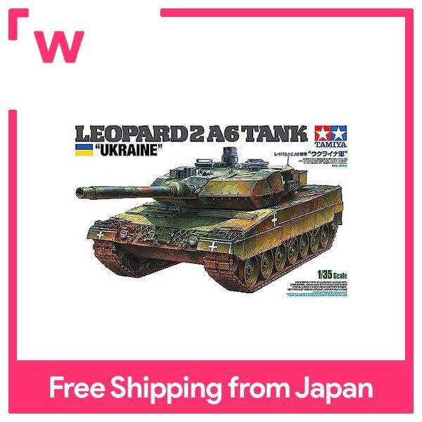 TAMIYA 1/35 Scale Limited Edition Ukrainian Army Leopard 2A6 Plastic ...