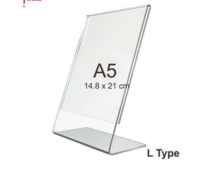 Akrilik A5 Type L Stand Nomor Meja Tebal 1,5 mm | Lazada Indonesia