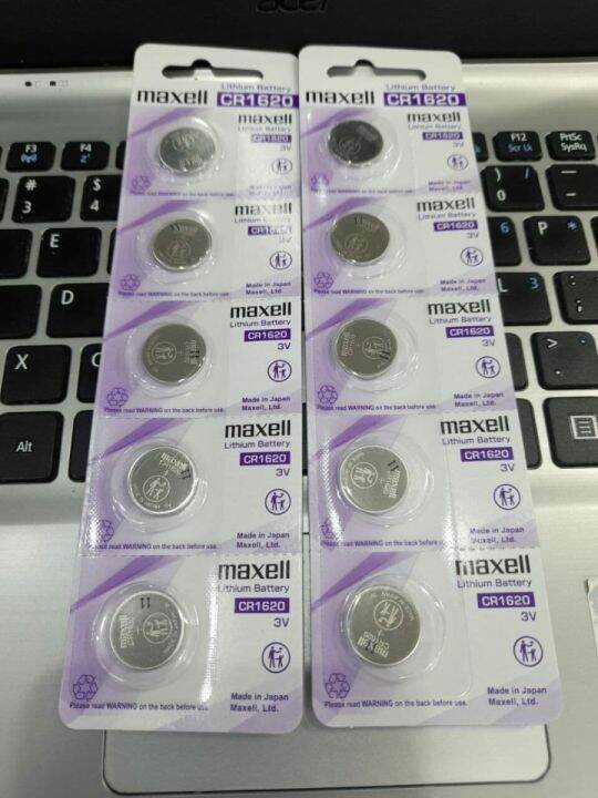 Per 1 Pcs Batere MAXELL ORIGINAL CR 1620 3V / Baterai Maxell CR1620 3V ...