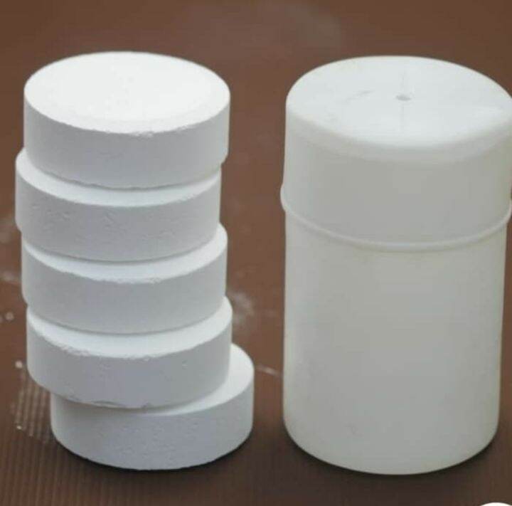 KAPORIT TABLET/1KG/BISA COD/OBAT KOLAM DAN DESINFEKTAN AIR/KLORIN ...