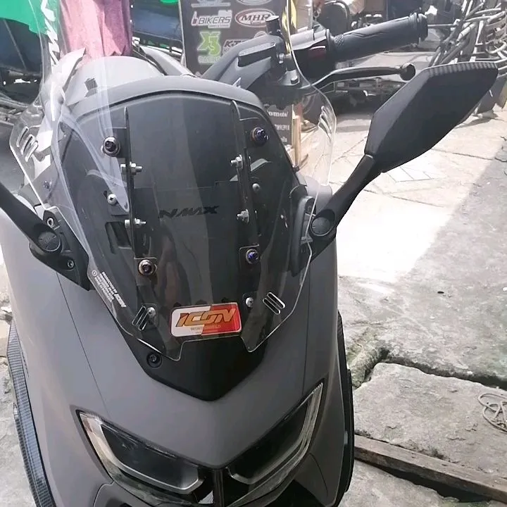 HI-RISE WINDSHIELD ICON BRAND FOR NMAX V2 2020 V2. 1 2021 | Lazada PH