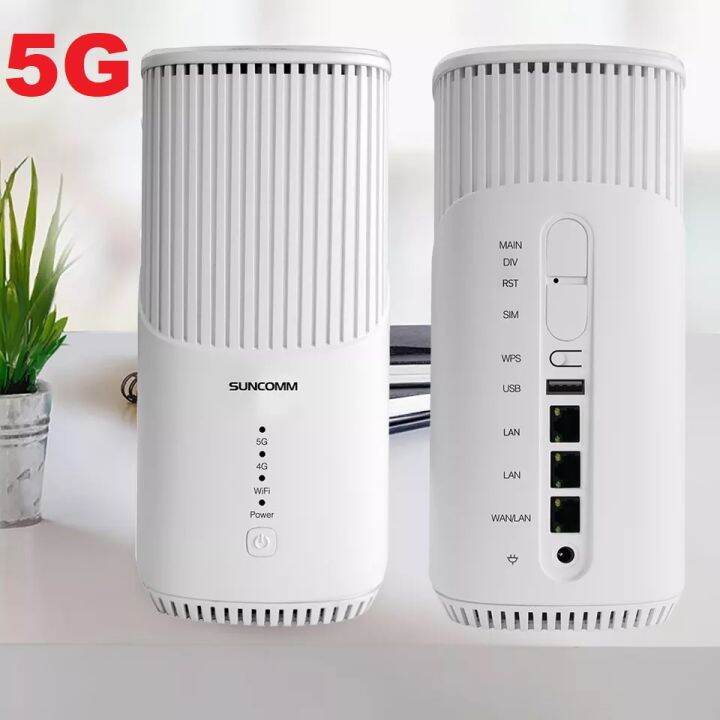 5G Router CPE Pro S1 เราเตอร์ 5G 4G 3G AIS,DTAC,TRUE,NT, Indoor and Outdoor WiFi-6 Intelligent ...