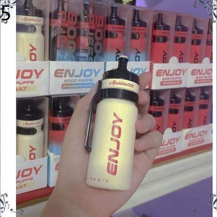 【100% Original】 Aladdin Enjoy 9000 Puffs Rechargeable Pakai Buang ...