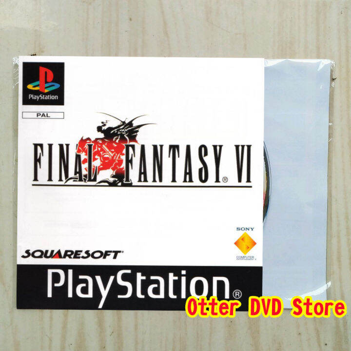 Kaset CD Game Ps1 Ps 1 Final Fantasy 6 - Final Fantasy VI - Anthology ...