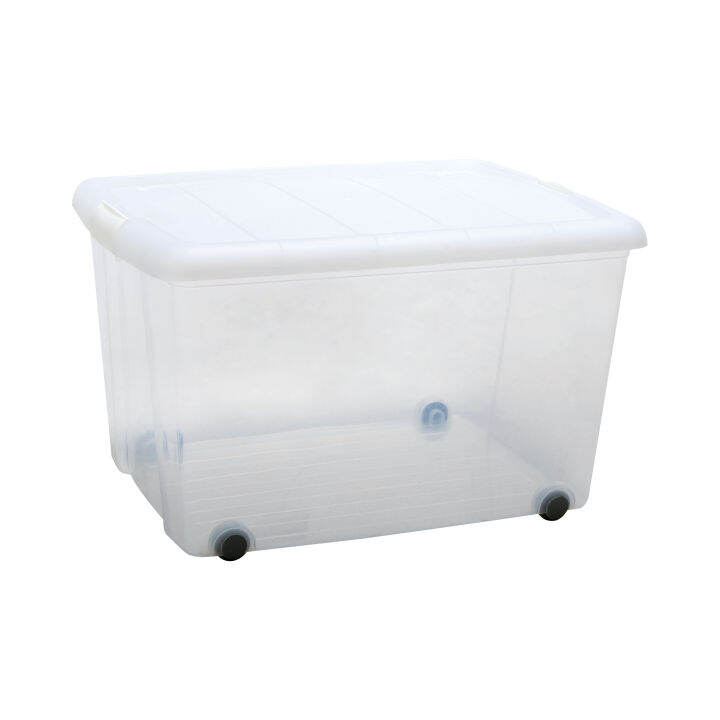 Felton Iconic Storage Box with Wheel (FSB958) - Clear | Lazada