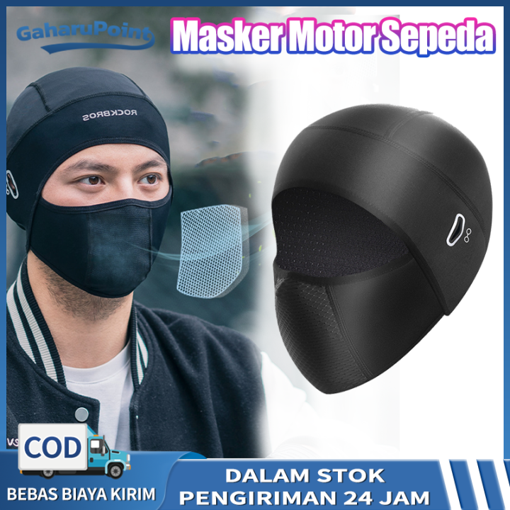 Masker Balaclava / Masker Bersepeda / Masker Motor Full Face Anti UV ...