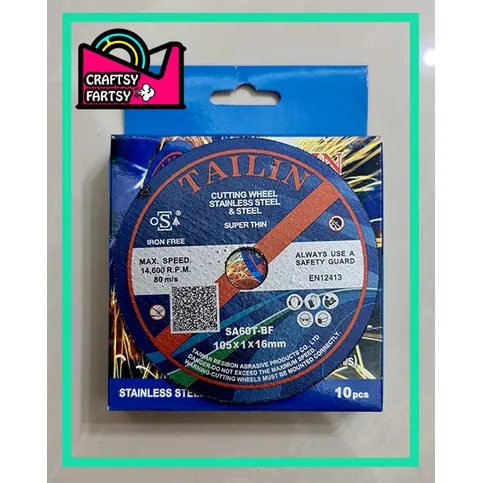 (PER BOX) Tailin Cutting Disc - Original | Lazada PH