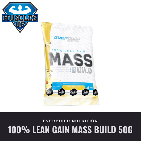 【authentic】everbuild 100 Lean Mass Build Sachet Mass Gainer Weight