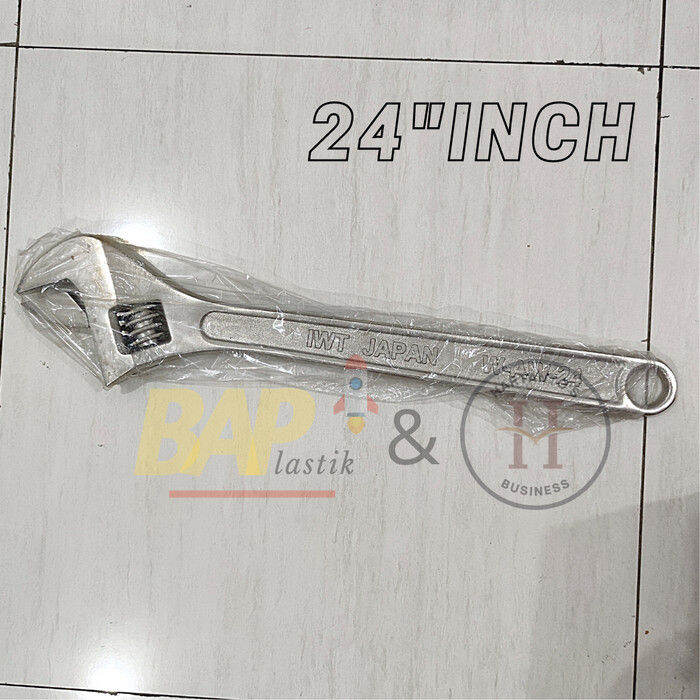 Kunci Inggris JUMBO 24 Inch IWT - Adjustable Wrench | Lazada Indonesia