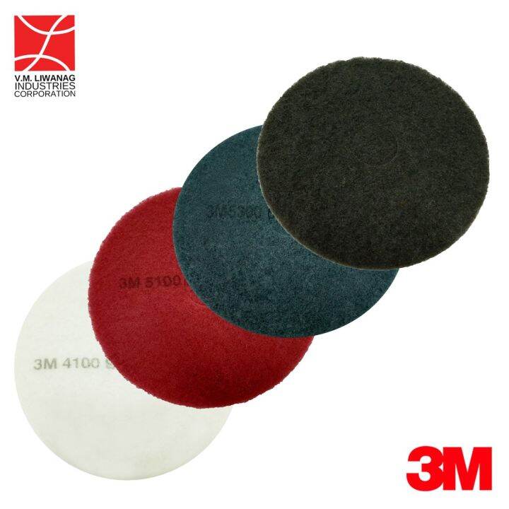 WDWD 3M Floor pads 16 Polishing pads Stripping Scrubbing and Buffing pads | Lazada PH
