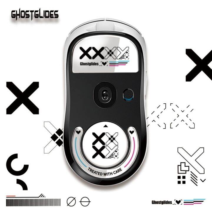 1 Pack Glass Mouse Feet For Logitech GPRO Wireless / G PRO X Superlight ...