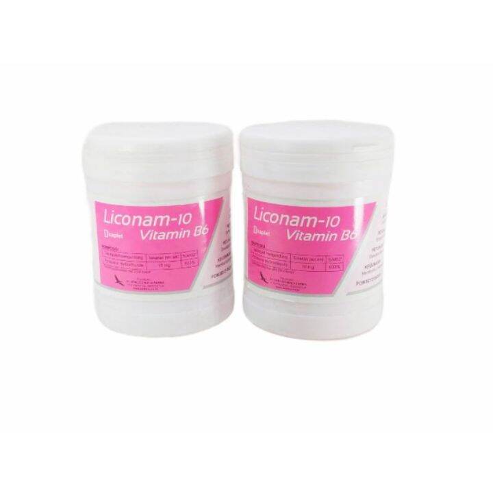Liconam vitamin B6 10 Mg Berlico | Lazada Indonesia