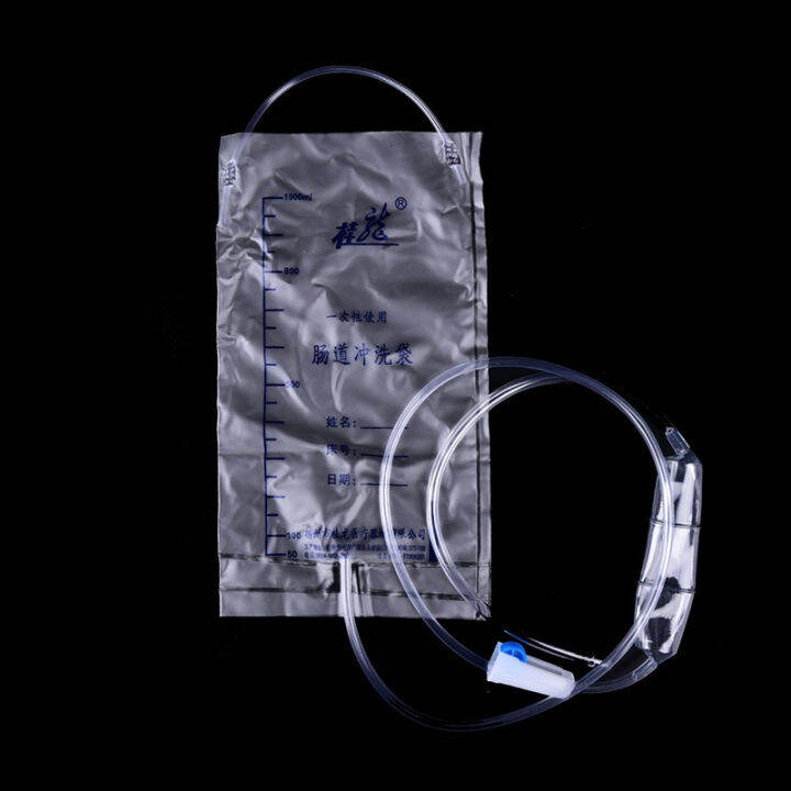 Disposable Enemator Medical Flusher Constipation Detox Colon Enema Bag ...