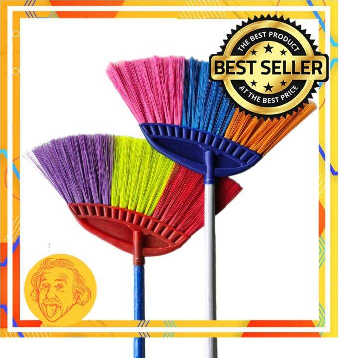 (FREE BUBBLEWRAP) SAPU NILON Sapu Lantai - Sapu Senar / Floor Broom ...