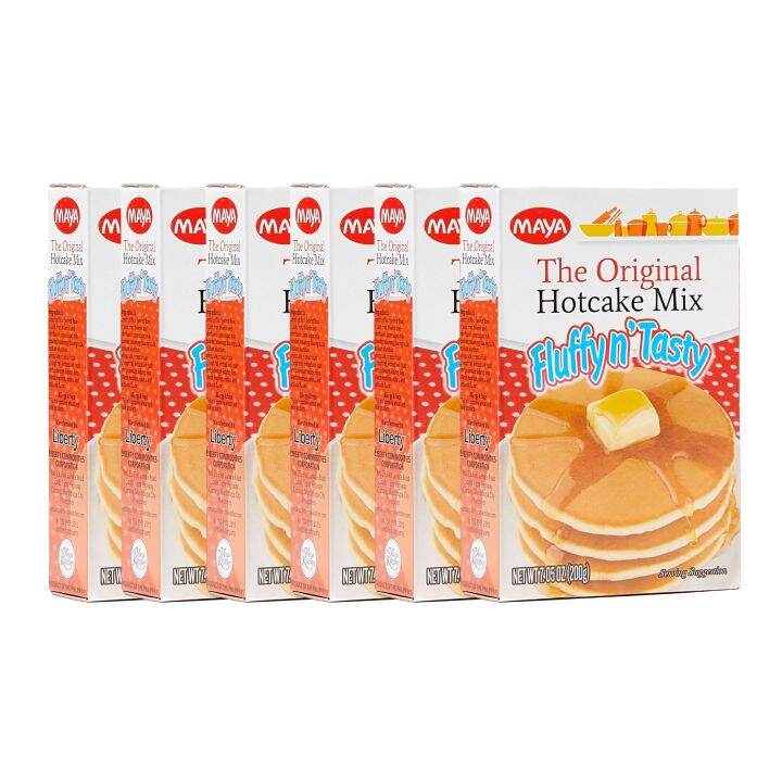 Maya Original Hotcake Mix Fluffy n' Tasty 200g - Pack of 6 | Lazada PH