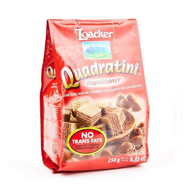 Loacker Quadratini Napolitaner Wafer 250g LS | Lazada PH