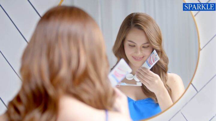 SPARKLE Double White Toothpaste Lemon Soda 100g [Healthy teeth ...