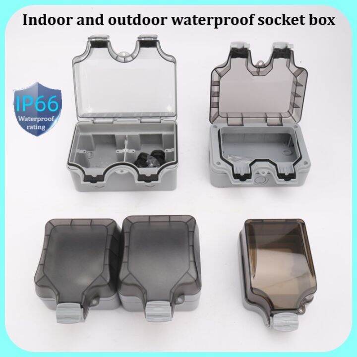 LSG IP66 waterproof dustproof weatherproof 86/146 type socket box ...